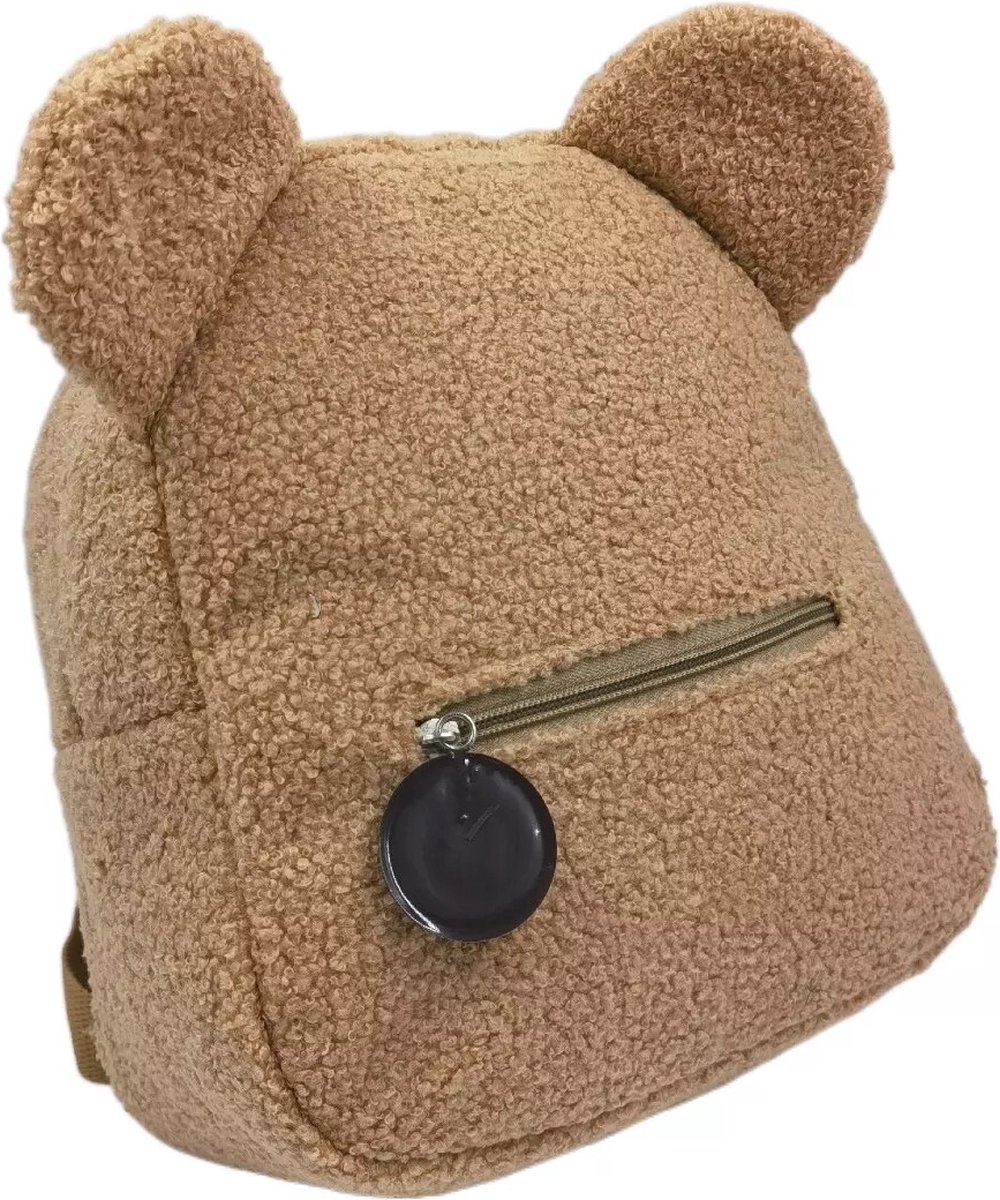 Teddy Rugzak Beige - School | bol.com