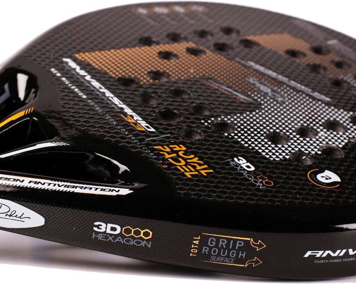 Royal Padel 33rd Anniversary Polyethylene (Rond) - 2023 padel racket ...