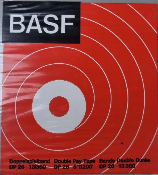 BASF DP26 13/360 5"/1200 Dubbelspeelband | bol