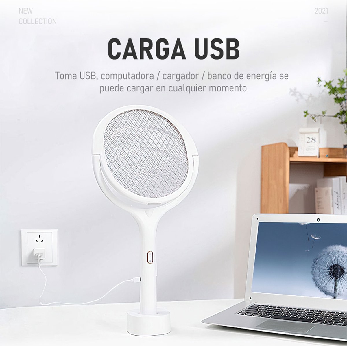 90 Graden Draaibare Muggen Killer Lamp Elektrische Shocker 365nm Uv ...