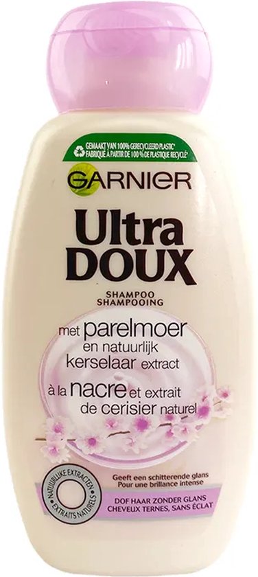 Garnier Shampoo Ultra Doux Parelmoer & Kerselaarextract 250ml | bol.com