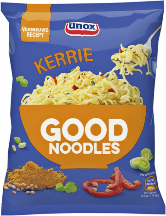 6x Unox Good Noodles Kerrie 70 gr | bol.com