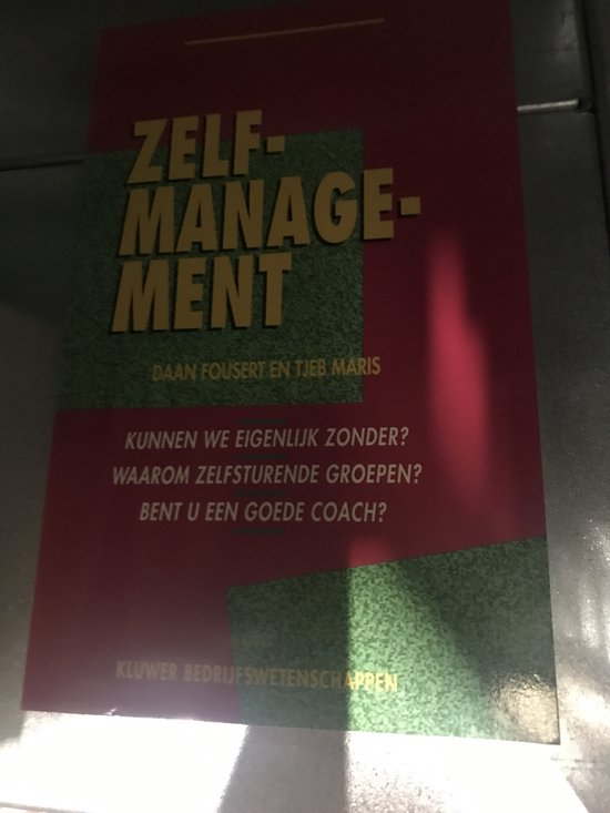 Zelfmanagement | 9789026718465 | Daan Fousert | Boeken | bol.com