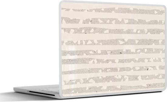 Laptop sticker - 12.3 inch - Terrazzo - Terras - Pastel - 30x22cm ...