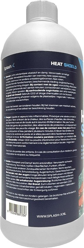 Splash-X Heat Shield vloeibare afdekking | 1 liter | bol.com