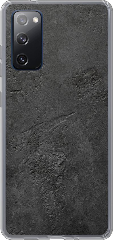 Telefoonhoesje Geschikt voor Samsung Galaxy S20 FE hoesje - Beton print - Structuur -... | bol