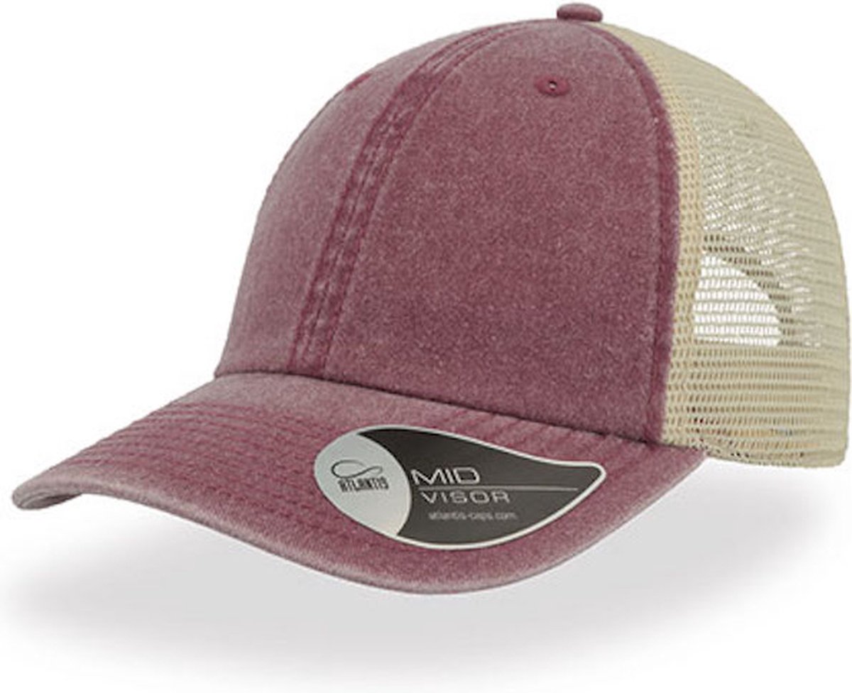 Atlantis 'Case Cap' Burgundy/Steen | bol