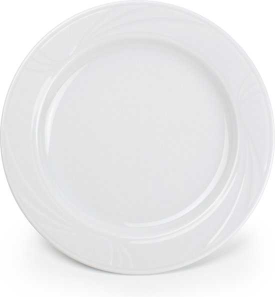 Plat bord 27cm wit Arcadia (Set van 6) | bol.com