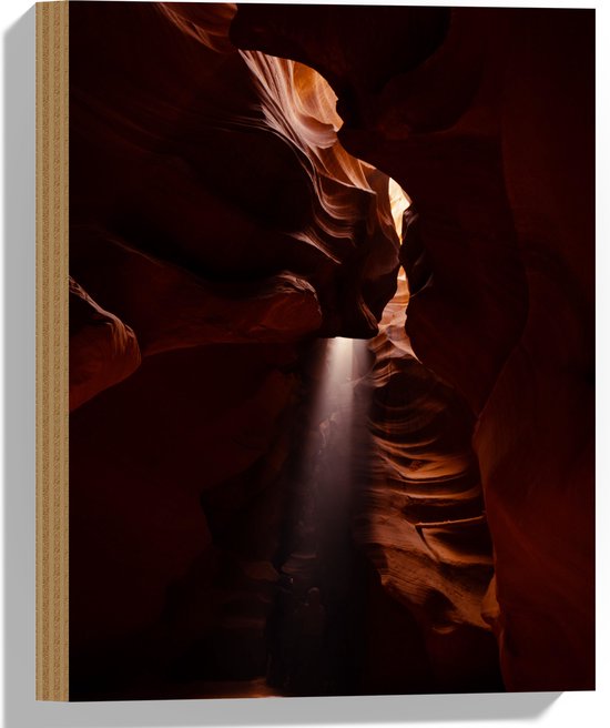 WallClassics - Hout - Ravijn Upper Antelope Canyon met Zonlicht - 30x40 ...