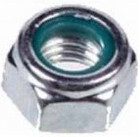 Topgear Moer M6 DIN 985 Zelfborgend - Doos 250 stuks | bol