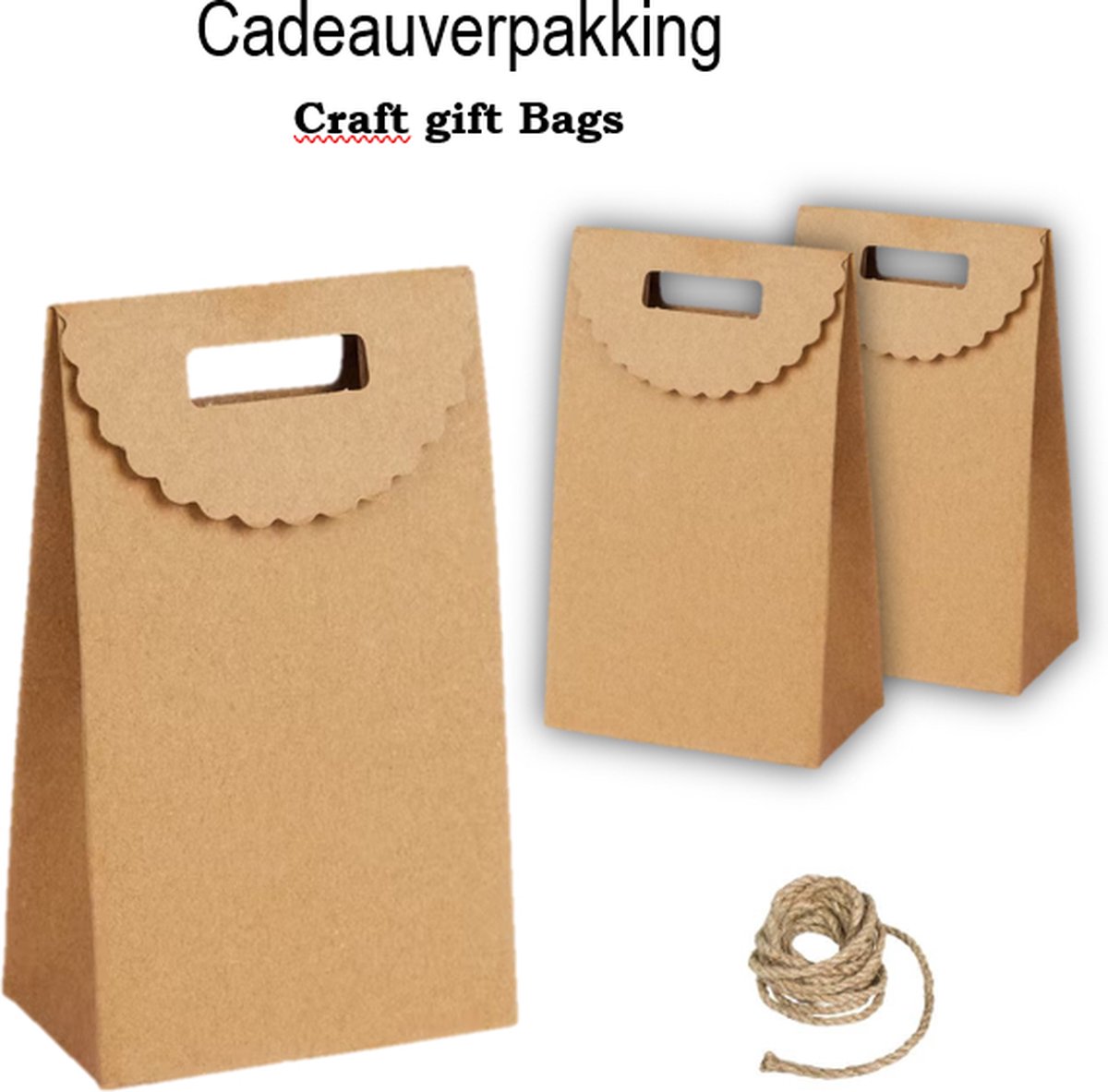 24x Cadeauverpakking - Cadeauzakjes - Traktatie Uitdeel Bags Karton ...