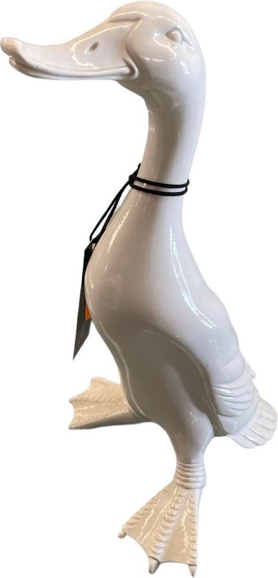 Eend poly wit 13x12x23cm | bol.com