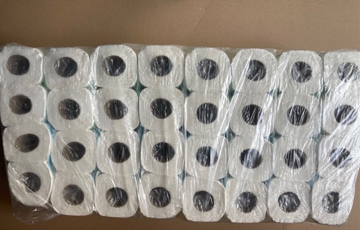 Toilet Papier 64 Rollen 3 laags - 150 vellen per rol - Wit - 64 rollen ...