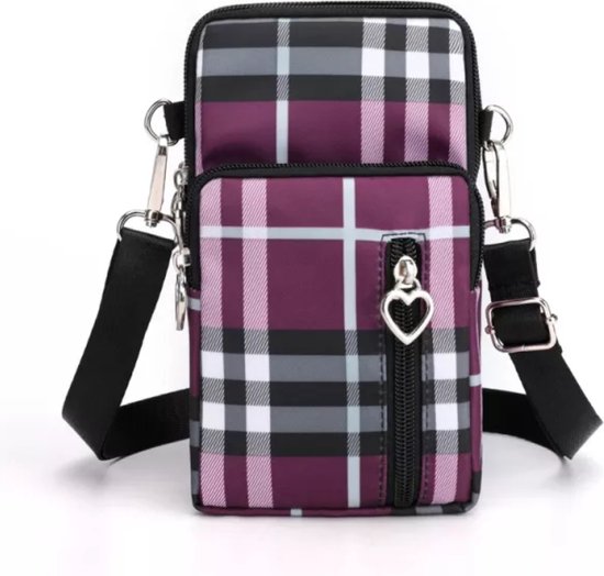 telefoontasje - schoudertasje - heuptasje - crossbody - trendy - kado ...