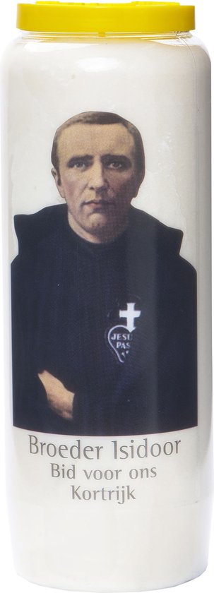 Noveenkaars wit - Broeder Isidoor | bol