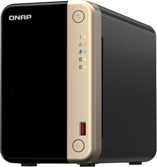 QNAP TS-264-8G 2-Bay NAS | bol.com
