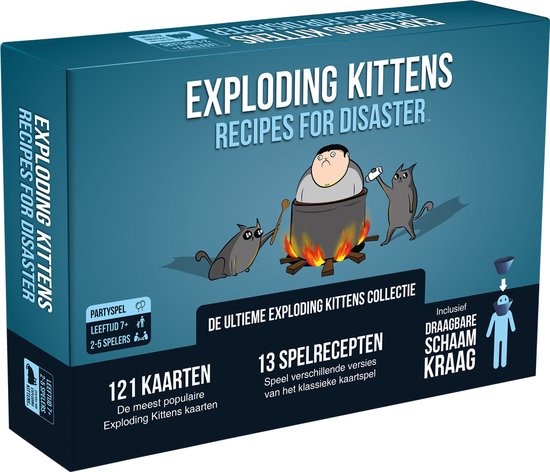 Exploding Kitten Recipes for Disaster - Kaartspel (Nederlandstalig ...