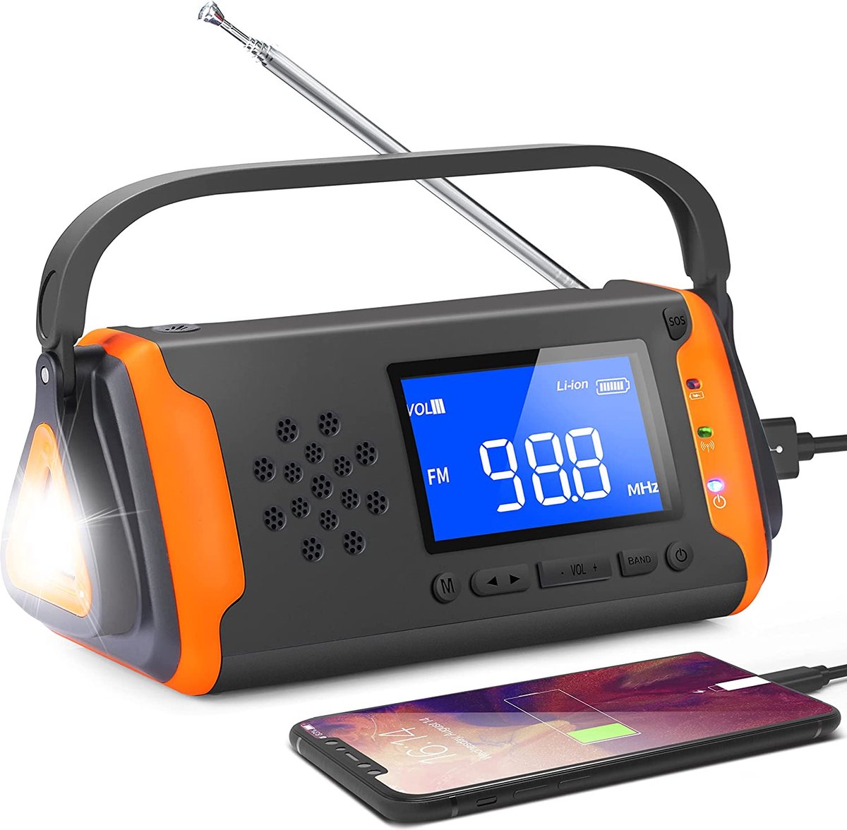 Noodradio – Solar Emergency Radio – Kamperen Outdoor Survival Radio ...