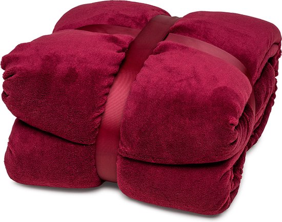 Extra Dikke Fleece Deken Fleece Plaid 150x200cm Plaids Diep