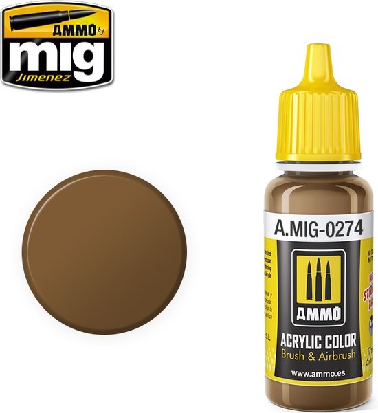 Mig - Acrylic Color Marrone Mimetico 1 Fs 30118 Jar 17ml (8/22 ...