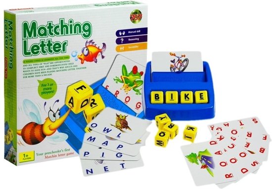Engels letterspel - educatief spel - voor kinderen - max spelers 2 ...