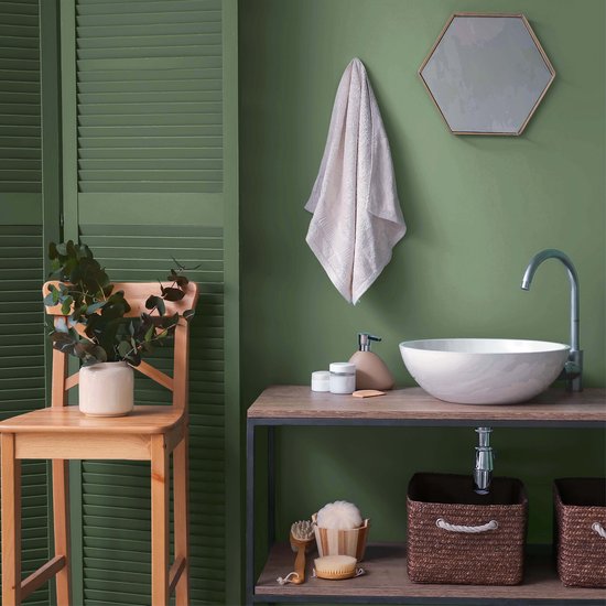 Rust-Oleum Groen Badkamer muurverf - Struikgewas 2,5L | bol.com