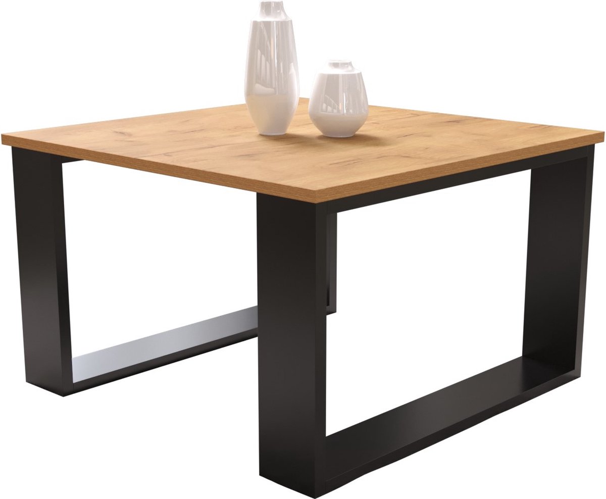 MERCY - Salontafel - Moderne tafel met een industriële look ...