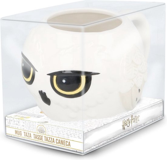 Harry Potter Mok/beker 3D Hedwig Wit | bol