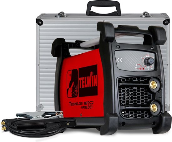 TELWIN - Lasapparaat MMA - TECHNOLOGY 186 XT MPGE 230V ACX+CASE | bol.com