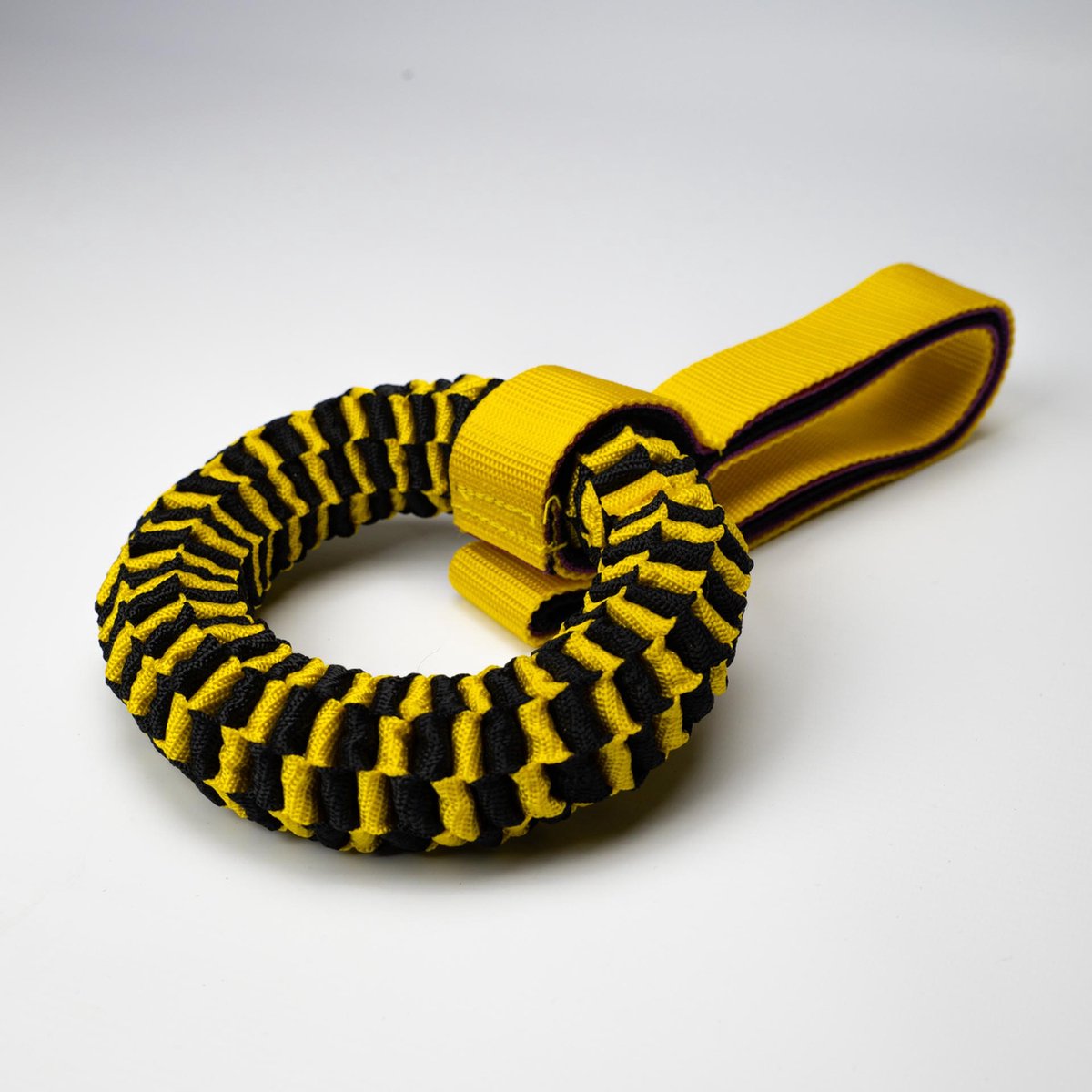 Honden speelgoed - trek touw geel/zwart | bol.com