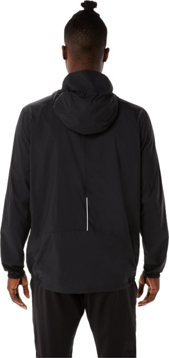 ASICS Lite-Show Jacket Heren - sportjas - zwart - Mannen | bol.com