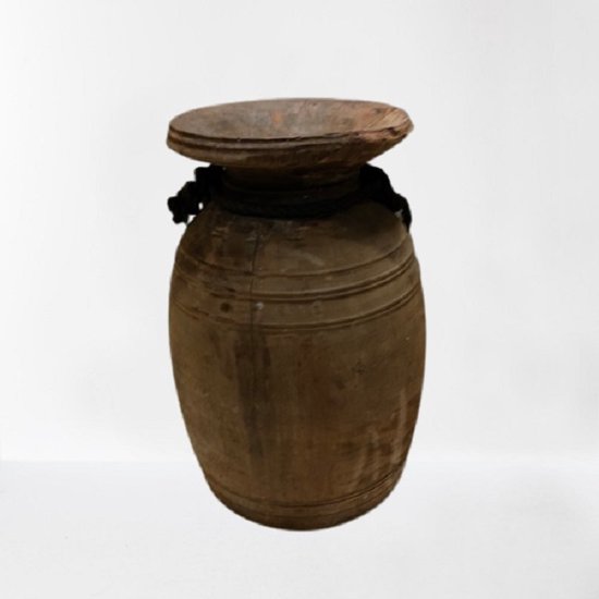 Pot Nepal Nepalese pot potten Vaas vazen oude pot potje bloembak | bol.com