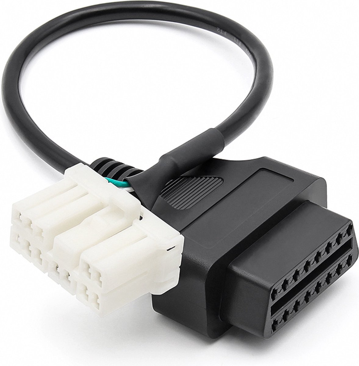 Tesla 12 Pins OBD - 16 Pins OBD2 Verloopkabel Personenauto | bol.com