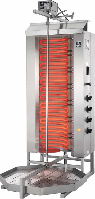 Potis Kebab grill - 10,500 W - tot 80 kg vlees | bol.com