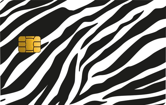 DODO Covers | pimp je card/betaalpas - card/betaalpas sticker - Zebra ...
