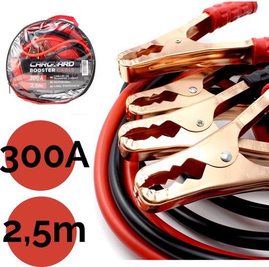 Startkabels - 300A - 2,5 Meter - Hoge kwaliteit - CE | bol