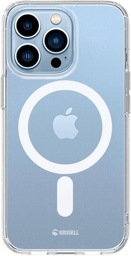 Krusell MagSafe Cover Apple iPhone 13 Pro - Transparent | bol.com