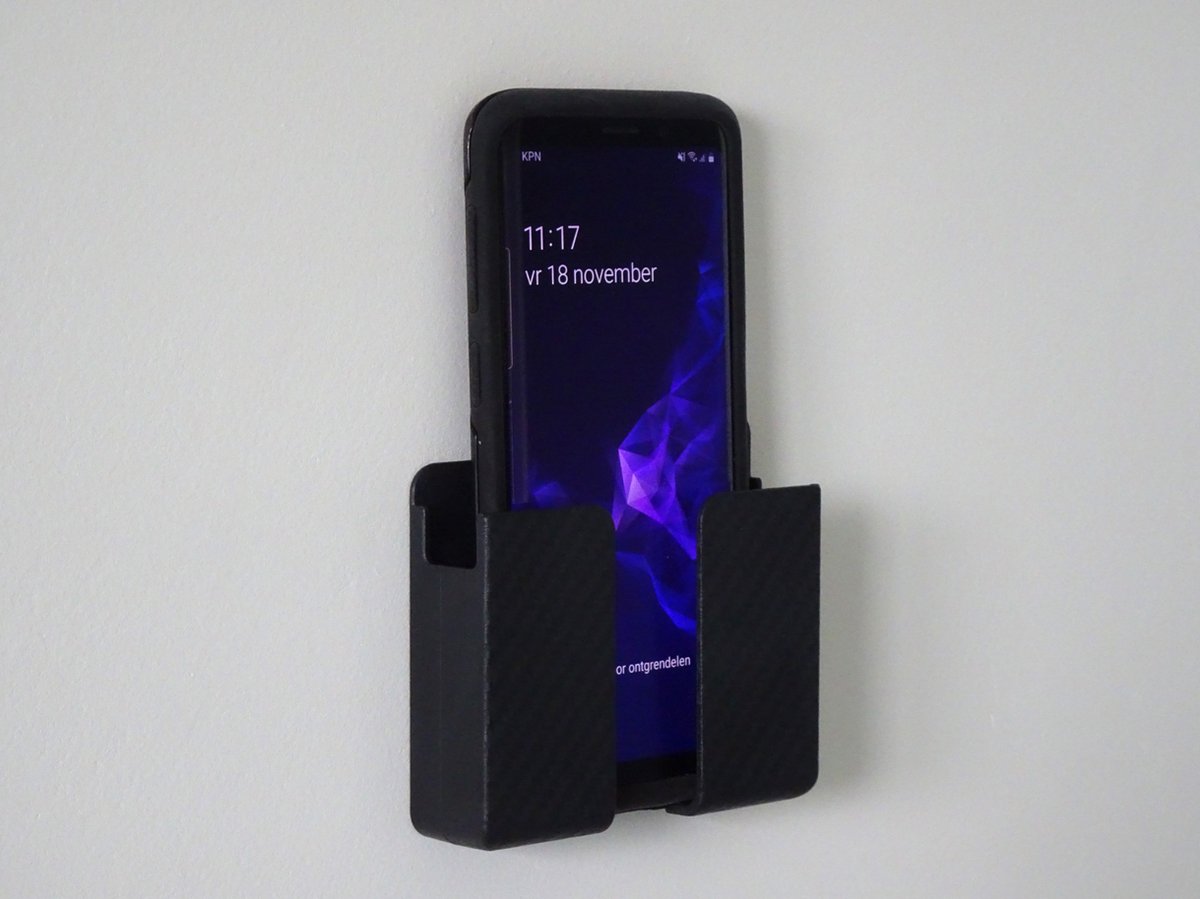 Telefoonhouder, organizer aan de muur/Telefoon wandhouder ...
