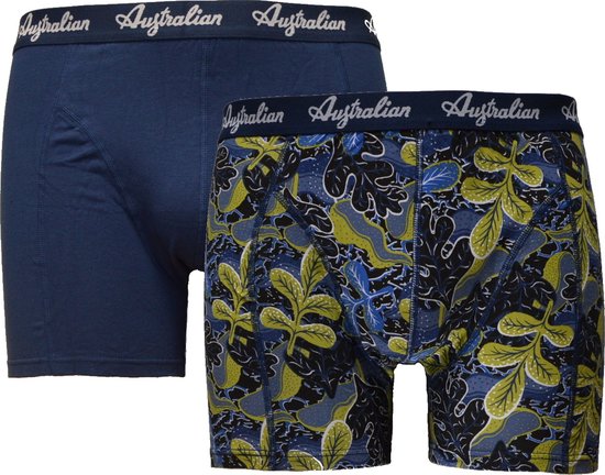 Australian Heren Boxers "Blue-Bush" 2-Pack Maat M | bol