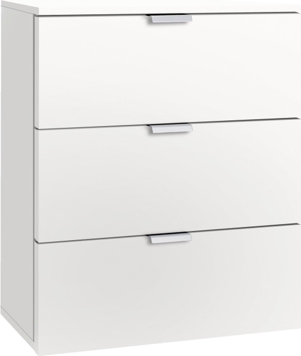 Woonexpress Ladekast Goes - Mdf - Wit - 40 x 61 x 42 cm (BxHxD) | bol.com