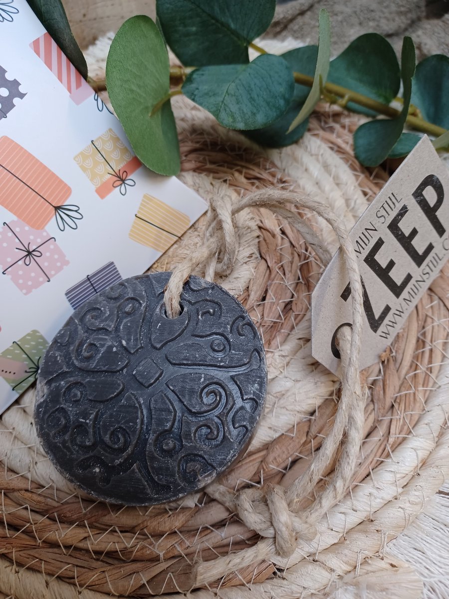 Cadeauset-Mijn Stijl-Batik-schijf-Antraciet-Groene Thee-Zeep aan... | bol