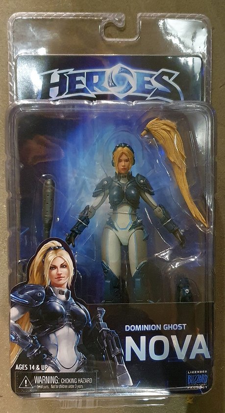 Heroes of the Storm Action Figure: Nova Dominion Ghost | bol.com