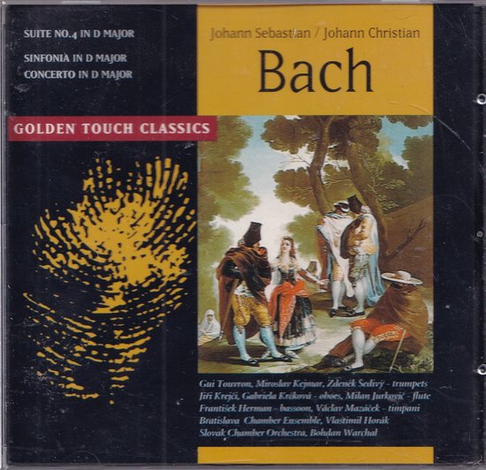 Golden Touch Classics - Bach, various artists | Muziek | bol