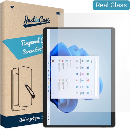 Microsoft Surface Pro 9 screenprotector - Gehard glas - Transparant - | bol