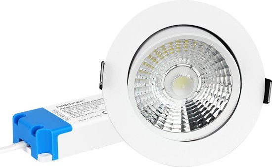 Mi-Light Mi-Boxer - (DW2-12A-RF) - Dual White 12W COB LED Inbouwspot ...
