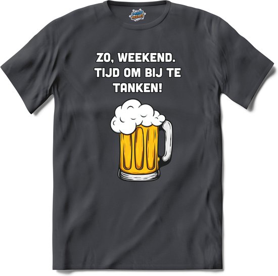 Zo weekend, bijtanken! - Bier kleding cadeau - bierpakket kado idee ...
