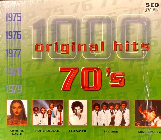 1000 Original Hits 70's 1975 - 1979, Various | Muziek | bol.com