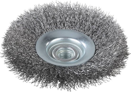 Westfalia Draadborstel geplooid, Ø 115 mm, M 14 | bol.com