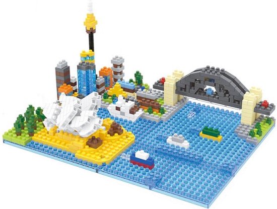 Creboblocks Sydney Harbour Scene 529 Nanoblocks | bol