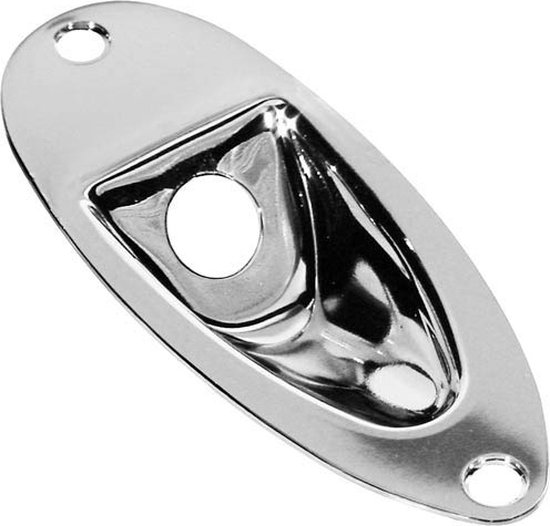 Verzonken jack plate Boston Stallion JP-2-N nikkel | bol